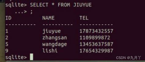 Sqlite3 函数接口sqlite3 接口读指定表 Csdn博客