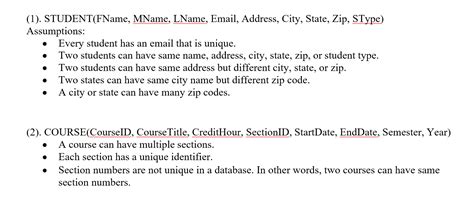 Solved Identify All Functional Dependencies Of The Following
