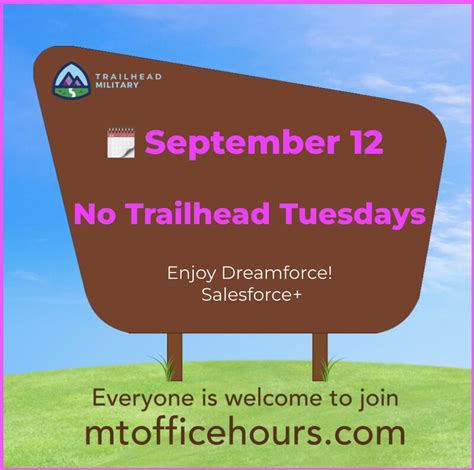 Jade L On Linkedin ⭐ Trailhead Tuesdays September 12 Cancelled ⭐