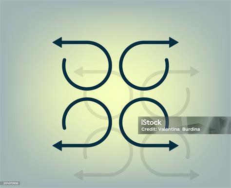 4 arrow pictogram refresh reload rotation stock illustration download