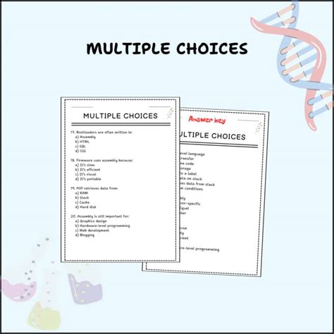 Assembly Language Basics No Prep Reading Passages Activities And Assessments