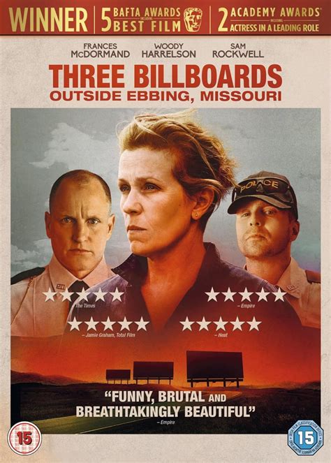 Three Billboards Outside Ebbing Missouri Dvd 2018