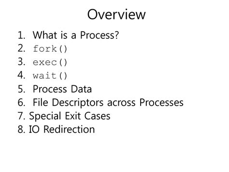 Linux System Lecture 8 Programming With Processes Ppt Download