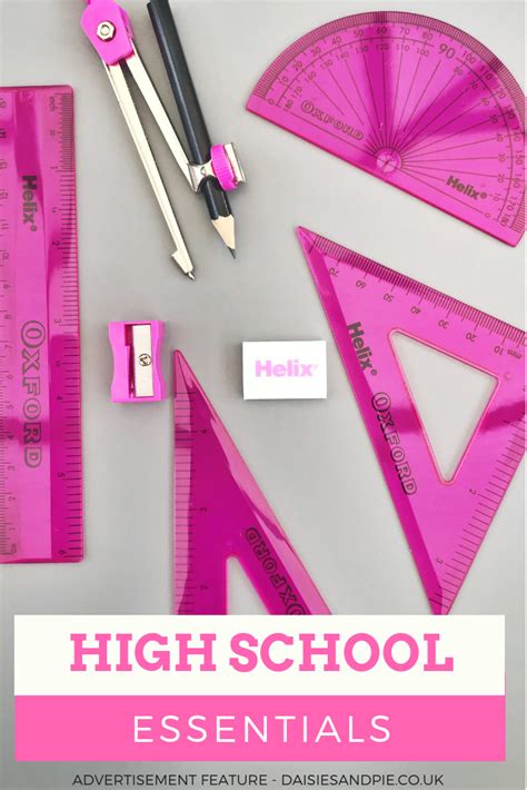 High School Essentials Written By Teens Daisies And Pie