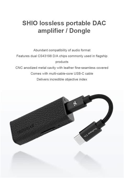 Mua Fanmusic Truthear Shio Dual Cs43198 Lossless Portable Dac Amplifier With Usb Type C Port 3