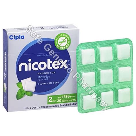 Buy Nicotex 2mg Gum Nicotine Online Sgp Net