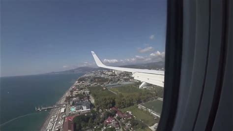 САМОЛЕТ САДИТСЯ В СОЧИ!!! ️ ️🛬.🛬. - YouTube
