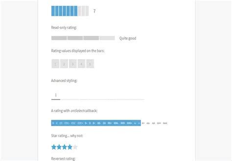 21 Awesome Jquery Star Rating Plugins Wp Freeware