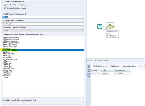 solved date time conversion alteryx community
