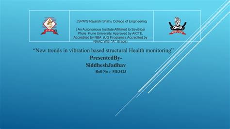 Structural Health Monitoring Pptx