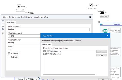 Solved How To Connect Check Box Tool To Input Tool To Run Alteryx Community