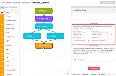 Webhook Reply Node Wegnology Documentation