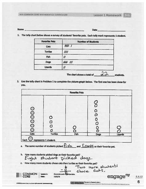 Answer Key To Module 4 Lesson 27 New York State Grade 5 Math Common