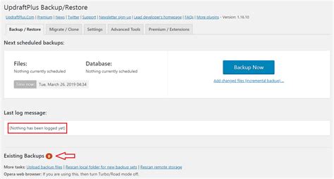 How To Backup And Restore Wordpress Website Cyberchimps