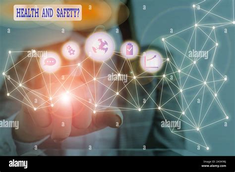 Conceptual Hand Writing Showing Health And Safety Question Concept Meaning Regulations And
