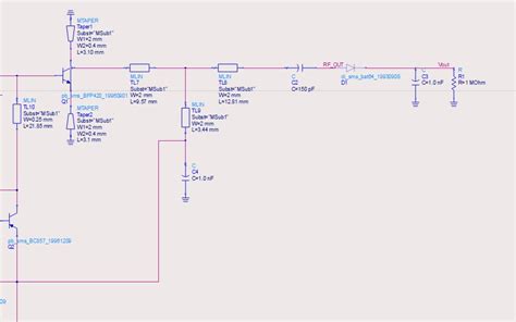 Schematic In Keysight ADS Issue Forum For Electronics
