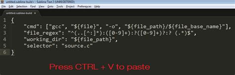 How To Compile And Run C Files On Windows 7 Using Sublime Text 2 Rc