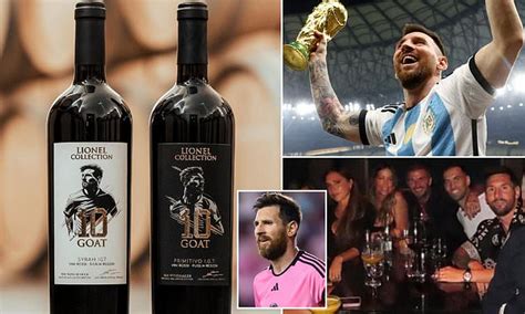 The Booze Iful Game Lionel Messi Launches Brand New Goat 10 Wine