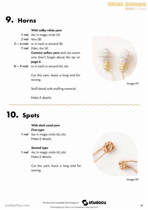 Mini Sonya Aradiyatoys Minis Mini Sonya Aradiyatoys Minis Crochet Pattern