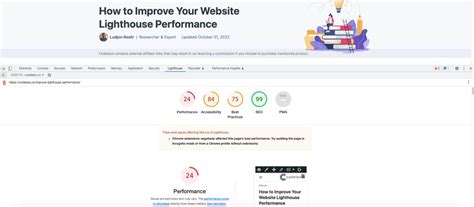 How To Improve Your Website Lighthouse Performance Codeless
