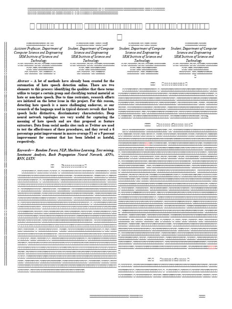 Hate Speech Detection Using Machine Learning2 Pdf Machine Learning