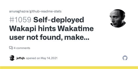 Self Deployed Wakapi Hints Wakatime User Not Found Make Sure You Have