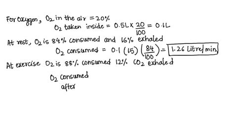 SOLVED A Babe Uses Spirometry To Determine The Tidal Volume And Breathing Rate As Well As
