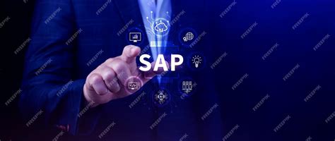 Premium Photo Sap System Concept Sap System Application Products Business Process Automation