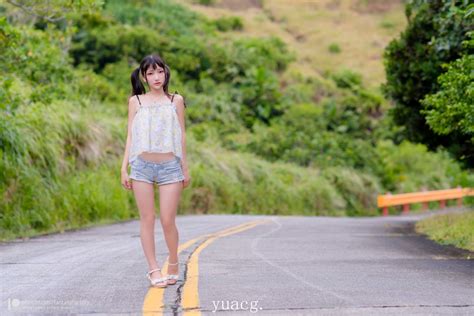 小丁fantasy Factory 201910野外露出舰队collection猫耳娘粉色泳装雨溪萌域