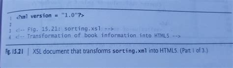 Solved Modify Figure Sorting Xsl To Sort By The Chegg