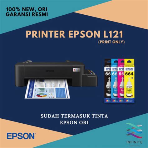 Jual Printer Epson L Print Only Tinta Ori Original Ink Pengganti L Jakarta Barat
