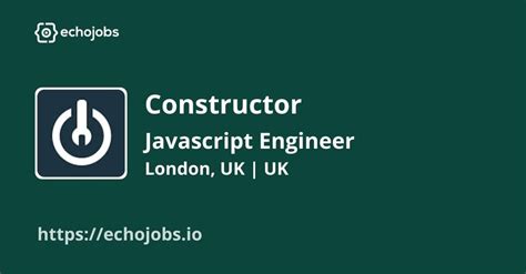 Constructor Is Hiring Javascript Engineer Prospect Solutions Emea