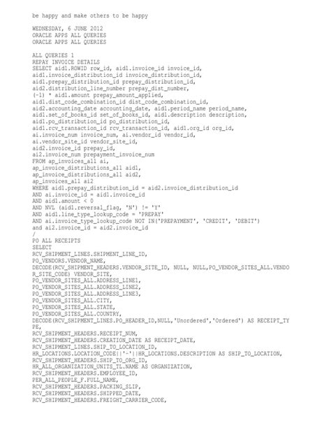 Gl Query Pdf Oracle Database Plsql