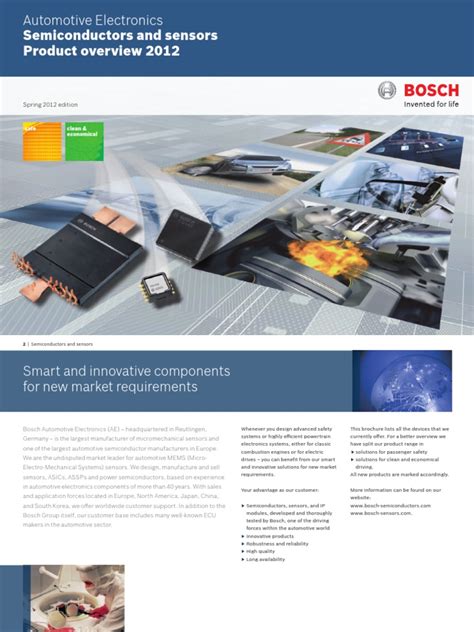 Sensores Bosch Download Free Pdf Field Programmable Gate Array