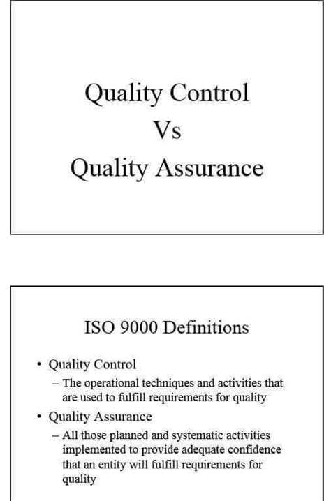 Abdelrauof Hassan On Linkedin Qa Vs Qc