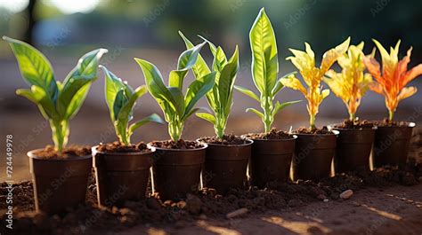Different Types Of Corn Plantings Showcasing Diversity And Innovative Methods Generative AI