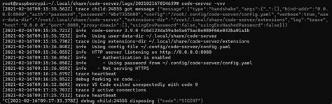 Code Server 3 9 0 Result In Error 500 With No Extra Error Messages Issue 2732 Coder Code