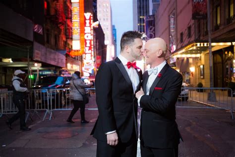 Same Sex Wedding In Times Square On New Years Eve Ps Love
