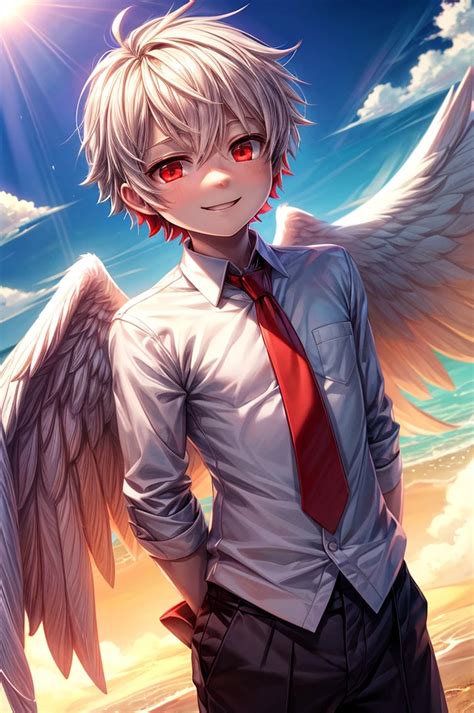 Angel Boy Created With Seaart Ai