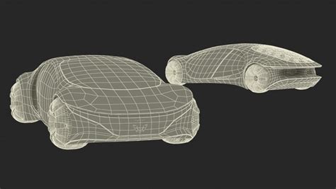 미래형 전기 자동차 3d 모델 Turbosquid 2051076