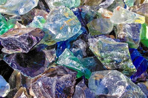 Glass Chunks Stock Image Image Of Stone Copy Texture 17048961