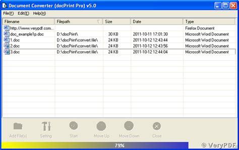 A Guide To Use Docprint Document Converter With Gui Verypdf Knowledge Base