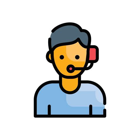 Online Support Vector Outline Filled Icon Cloud Computing Symbol Eps 10 File 16878144 Vector Art