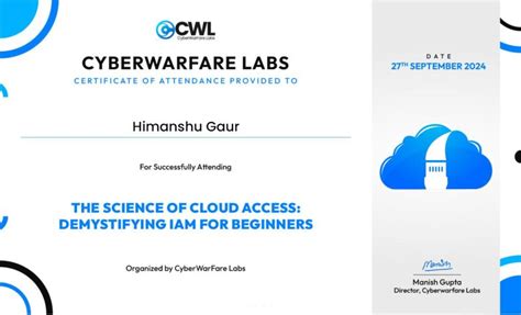 Himanshu Gaur On Linkedin Cloudaccess Iam Cybersecurity Cloudsecurity Digitaltransformation