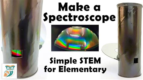 Diy Spectroscope Stem Project For Elementary The Science Of Rainbows🌈