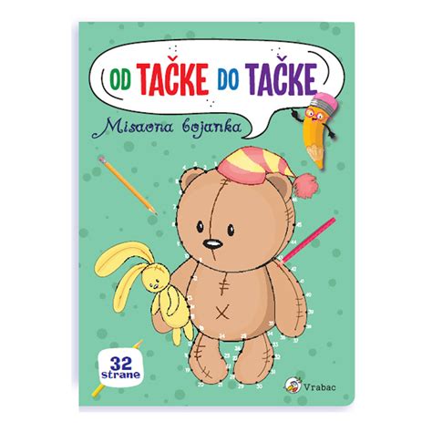 Bojanka Ponto Od Tačke Do Tačke Medo Vrabac — Mojshop