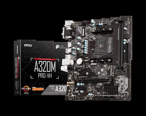 MSI A M PRO VH AMD Motherboard Bermor Techzone BTZ