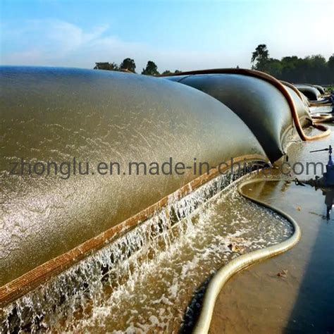 Sludge Dewatering Geo Tube Geo Bag Geotextile Bag Volute Dewatering Geobag Sediment Dewatering