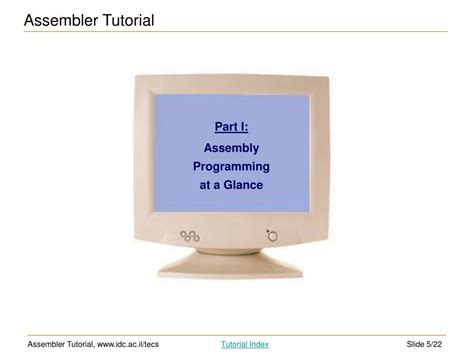 Ppt Assembler Tutorial Powerpoint Presentation Free Download Id387001