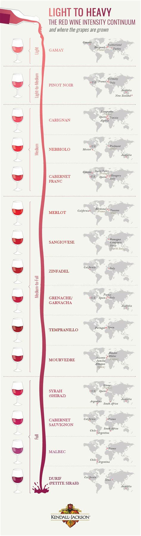 Red Wine Types And More The Basics Of Red Wines Types Of Red Wine